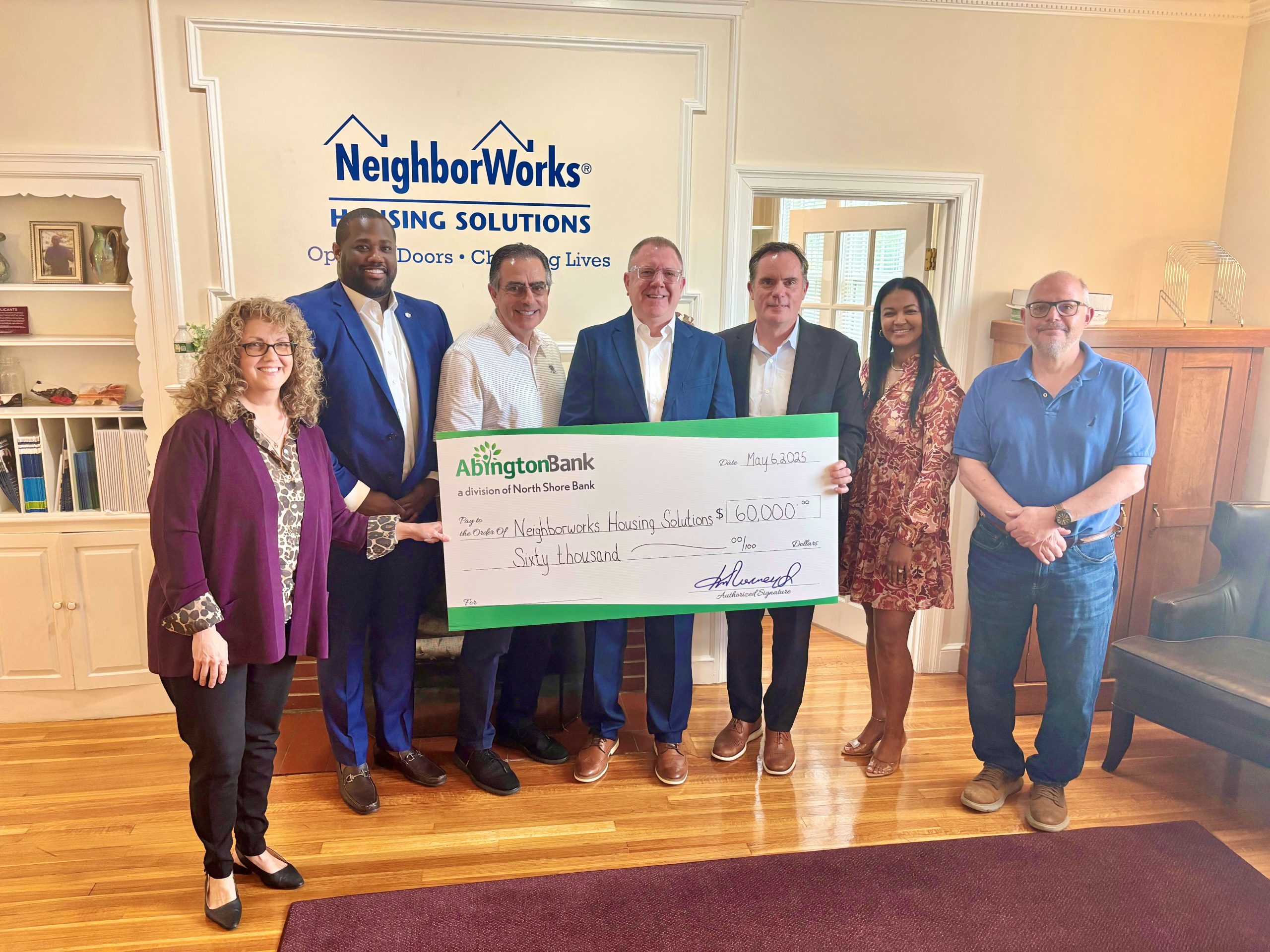 Abington Bank, a division of North Shore Bank, Makes $60,000 Commitment ...